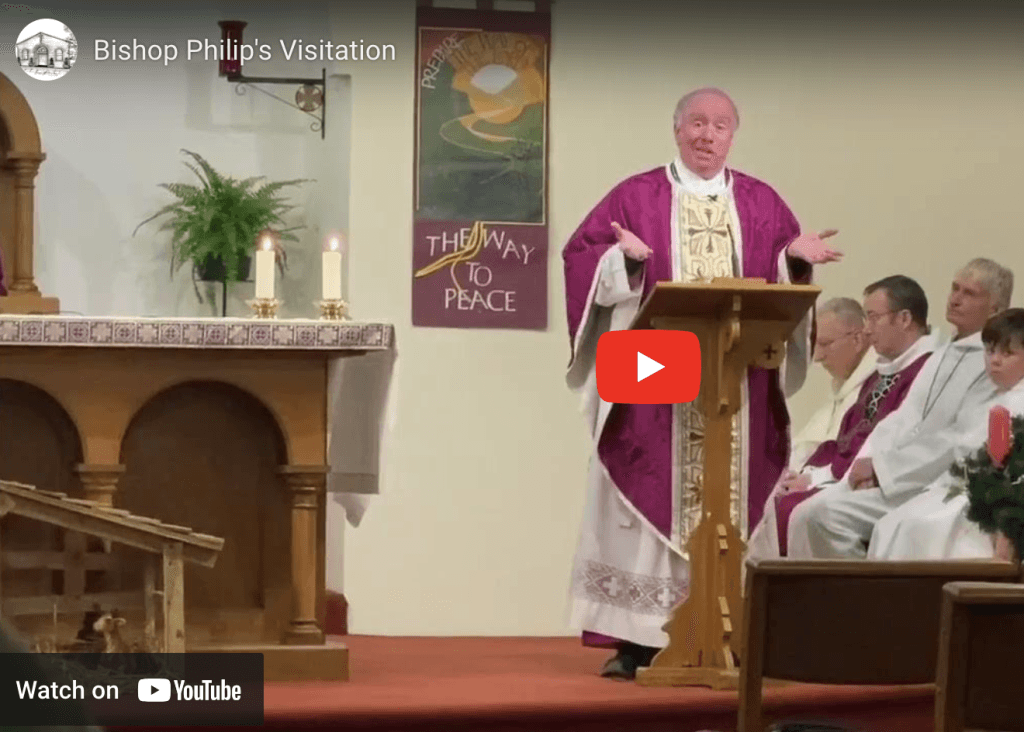 Bishop Philip's Visit to Sacred Heart - Sacred Heart Hook Catholic Church